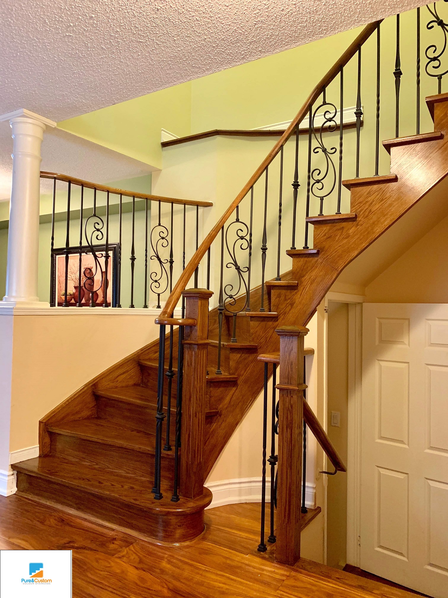 Design the picket for the staircase - Pure and Custom Color Staircase